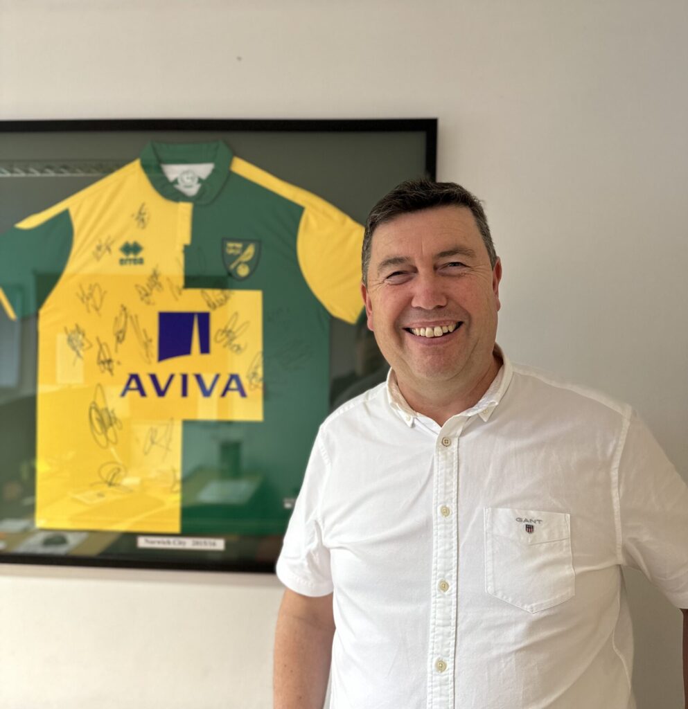 Britannia Alan Cook Takes to Carrow Road - Britannia Movers International