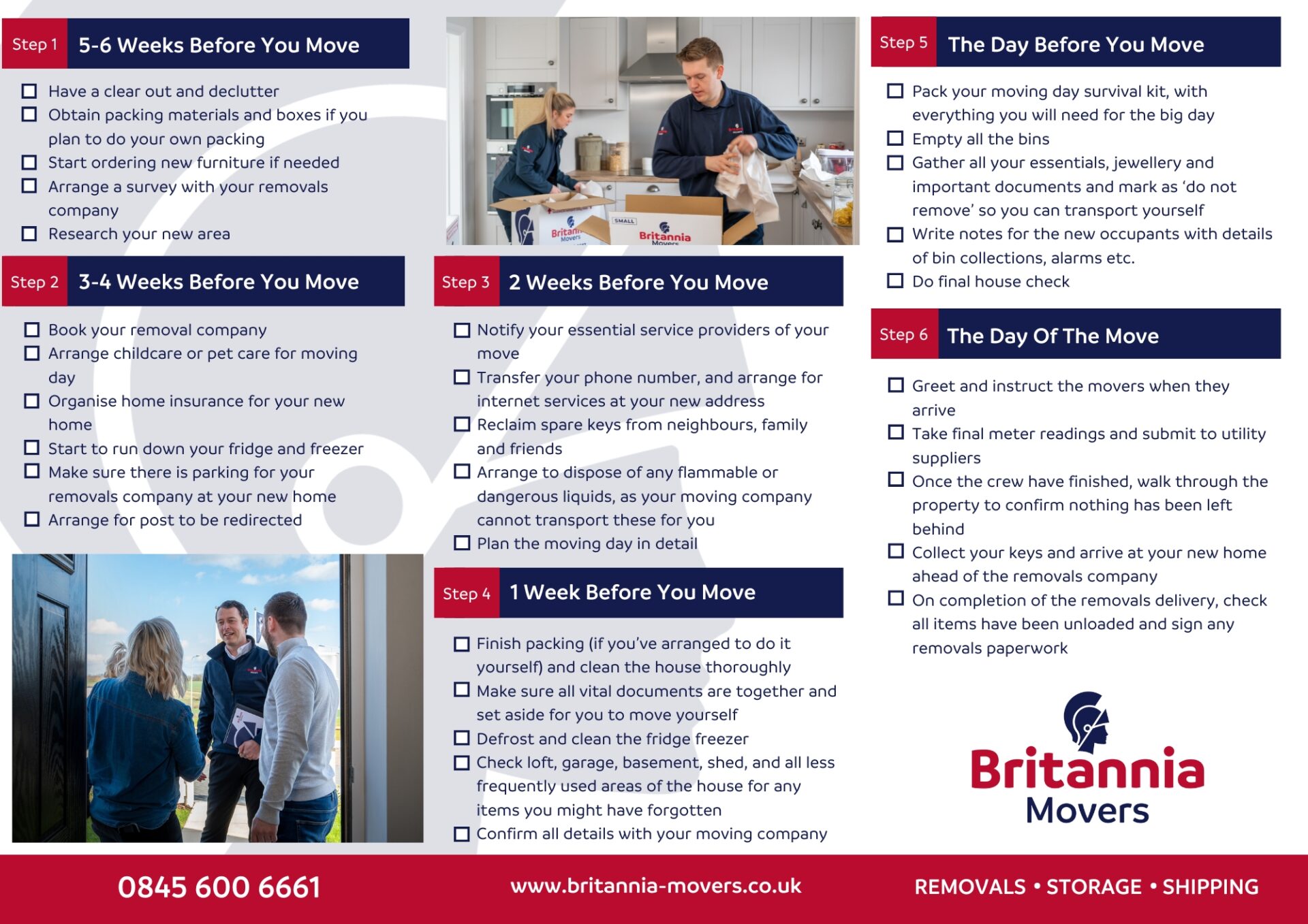 House Removals | Local Moving Company | Britannia Movers